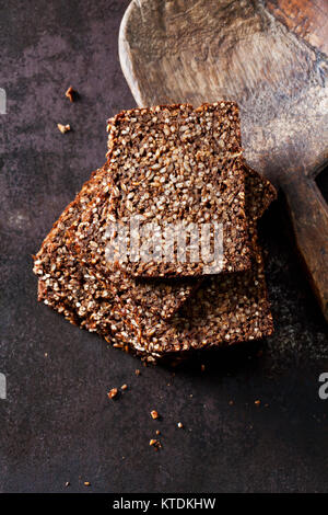 Coarse rye whole meal bread Stock Photo - Alamy