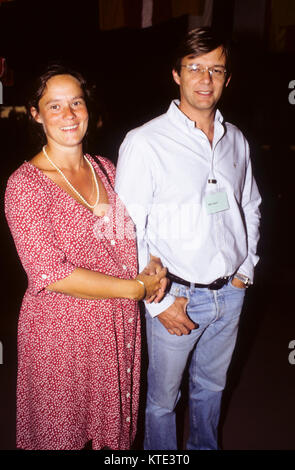 Danish director Bille August and his wife Pernilla August arrive for ...