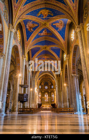 Sant Ignazio Church painted ceilings by painter Andrea Pozzo in Rome ...
