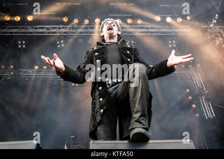 The English heavy metal band Hell performs live concert at the Stock ...