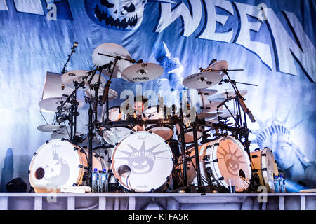 The German speed metal band Helloween performs a live concert at ...