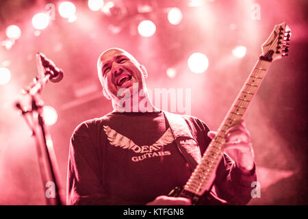 The American death metal band Nile performs a live concert at ...