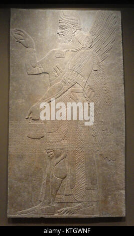 The Assyrian Relief 6, displayed at the Hood Museum of Art, is a ...