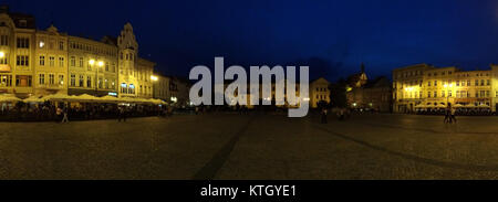 The Market Square in Bdg (Bydgoszcz) captured in May 2014, showcasing ...
