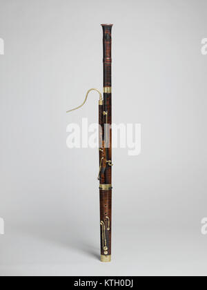 This bassoon, part of the collection at the Metropolitan Museum of Art ...