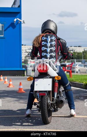 Motorbike, driving lesson, motorcycle school Stock Photo - Alamy
