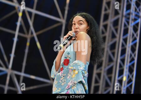 American rapper Destiny Nicole Frasqueri aka Princess Nokia performing ...