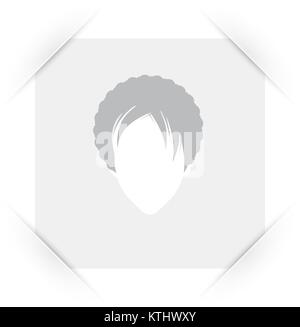 default avatar woman female profile icon Stock Vector Image & Art - Alamy