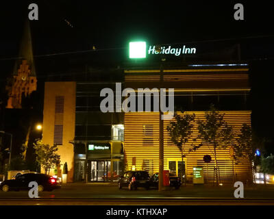 A photograph of the Holiday Inn building taken on July 1, 2013 ...