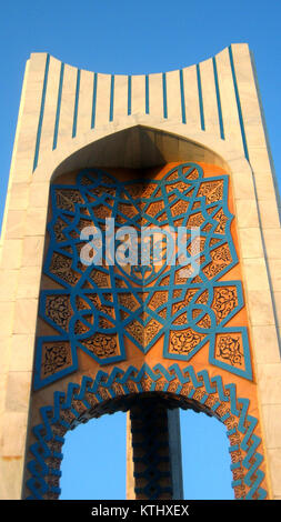 Azadi Square in the morning in Nishapur, Iran, is a significant ...