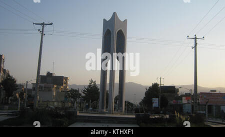 Azadi Square in Nishapur, Iran, is an iconic landmark known for its ...