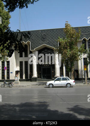 The Bank Melli Iran central branch in Nishapur, as seen on September 27 ...
