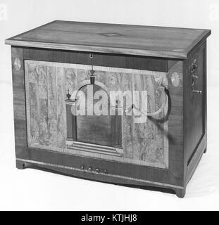 This barrel organ is an early mechanical musical instrument producing ...