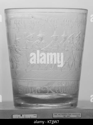 A beaker from the Metropolitan Museum of Art's collection, designated ...