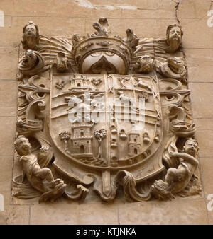 The coat of arms of Belorado, a town in the province of Burgos, Spain ...