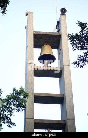 The bell tower at Tunghai University in Taiwan is an iconic structure ...