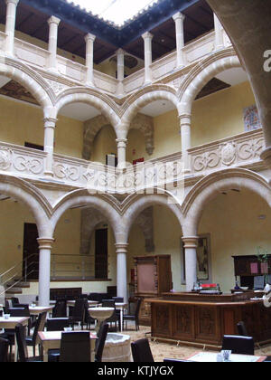 The Palacio de los Salcedo in Baeza, Spain, is an architectural ...