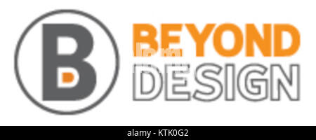 Beyond design logo Stock Photo - Alamy