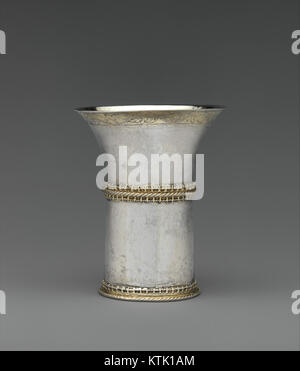 This beaker is a historical piece from the ancient world, designed for ...