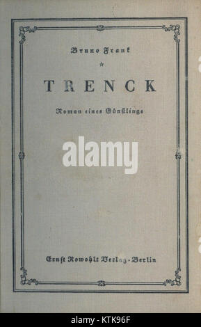Bruno Frank was a German author, known for his works in literature ...