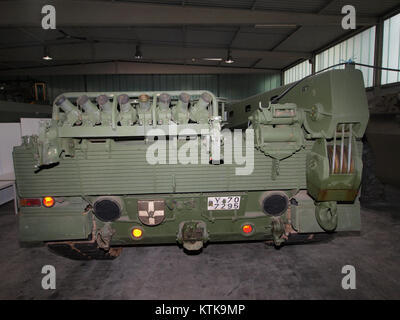 The Bergepazer 3 Buffel, a military vehicle designed for rough terrain ...