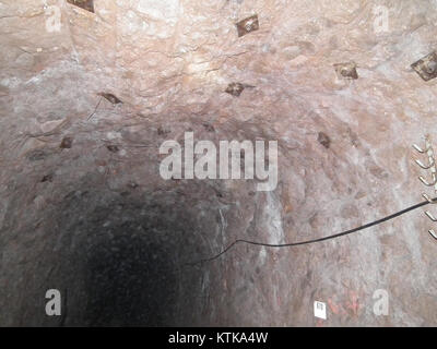 The Wismut Stollen and Tiefer Elbstolln are mining tunnels in Germany ...