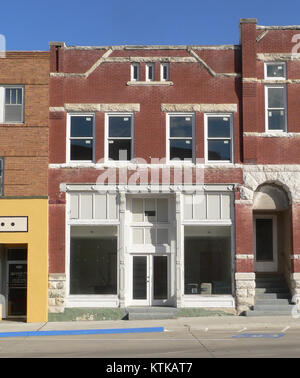 An image of Central Avenue in Auburn, Nebraska, capturing the view from ...