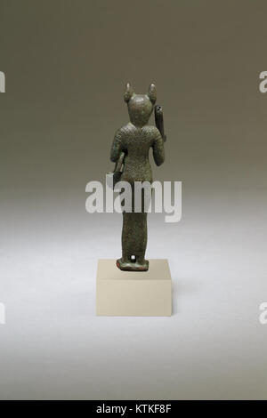 This Bastet statuette, housed at the Metropolitan Museum of Art ...