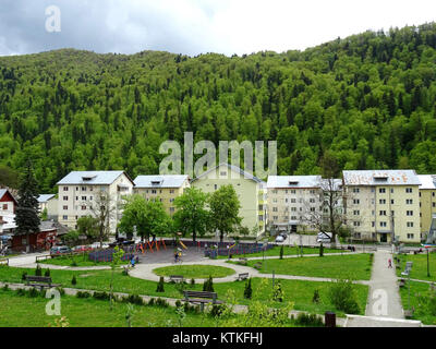 Azuga, located in Romania, is known for its scenic beauty and ...