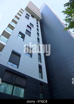 The Barcelona Edifici Diagonal Sol is a modern architectural landmark ...