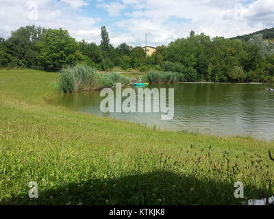 Badesee Erlabrunn is a recreational lake located in Germany, known for ...