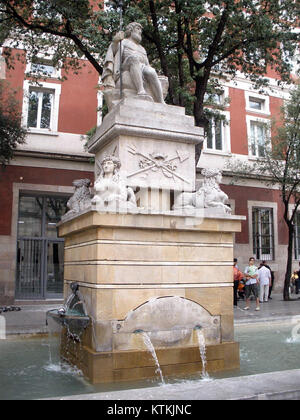 Fuente de Neptuno in Plaza de Cánovas del Castillo (commonly called ...