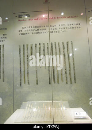 Bamboo slips and wooden tablets are ancient artifacts used in the ...