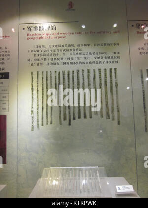 Bamboo slips and wooden tablets are ancient artifacts used in the ...
