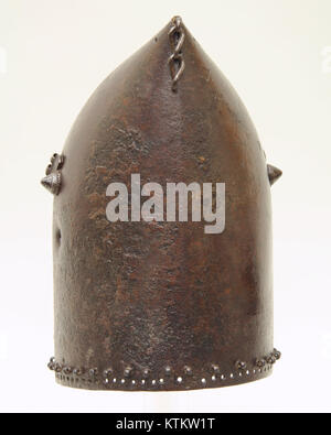 This bascinet, part of the MET collection, is a type of medieval helmet ...