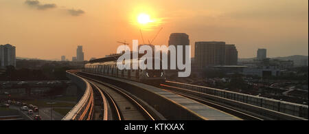 Malaysia MRT transportation system Stock Photo - Alamy