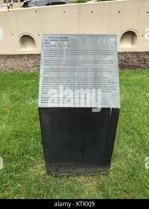 Baltimore Federal is a modern public sculpture by George Sugarman ...