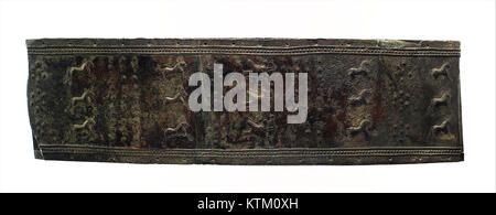 This belt fragment, housed at the Metropolitan Museum of Art, is a ...