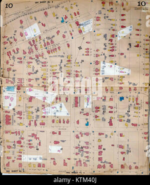 This fire insurance map from 1888-1900 depicts the city of Belleville ...