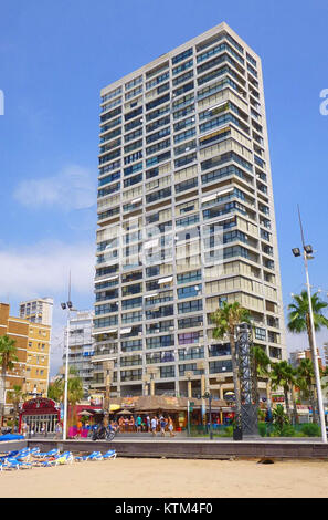 Apartamentos Montreal, located in Benidorm, Spain, is a popular ...