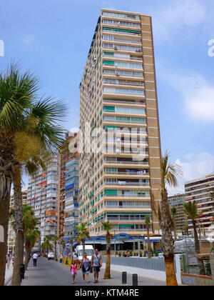 Edificio Principado Loix is a high-rise building located in Benidorm, Spain, known for its ...