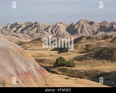 Badlands National Park, located in South Dakota, is known for its ...