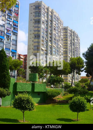 Benidorm, Spain, is known for its iconic skyscrapers, including the ...