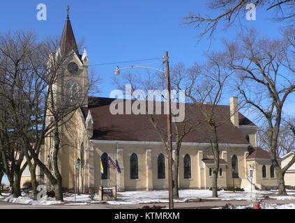 Assumption Church (Dwight, Nebraska) from W 1 Stock Photo - Alamy