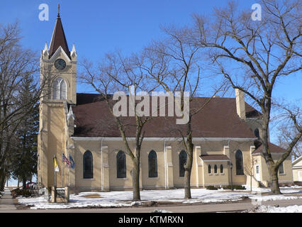 Assumption Church (Dwight, Nebraska) from W 1 Stock Photo - Alamy