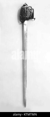 The Basket Hilted Sword, cataloged as MET DP105440, is a historical ...