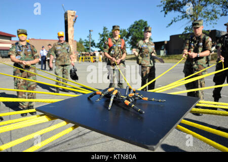 The New York Counterdrug Task Force provided a rock wall and anti-drug ...