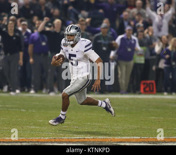 PHOENIX, AZ - DECEMBER 26: The Kansas Jayhawks helmet logo during the ...