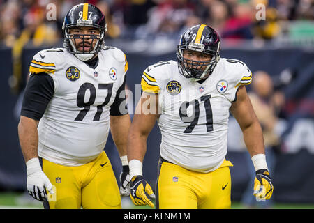 Pittsburgh Steelers defensive end Cameron Heyward meets with reporters ...