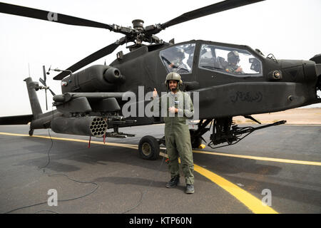 Royal Saudi Land Forces (RSLF) personnel from 1st Battalion, 3rd Stock ...